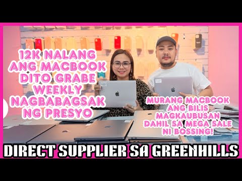 12K NALANG ANG MACBOOK SA DIRECT SUPPLIER SA GREENHILLS, WEEKLY SALE ULTIMATE KASSBAK PA KAY BOSSING