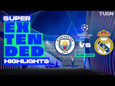 SUPER EXTENDED HIGHLIGHTS | Manchester City vs Real Madrid | UEFA Champions League 24/25 J8 | TUDN