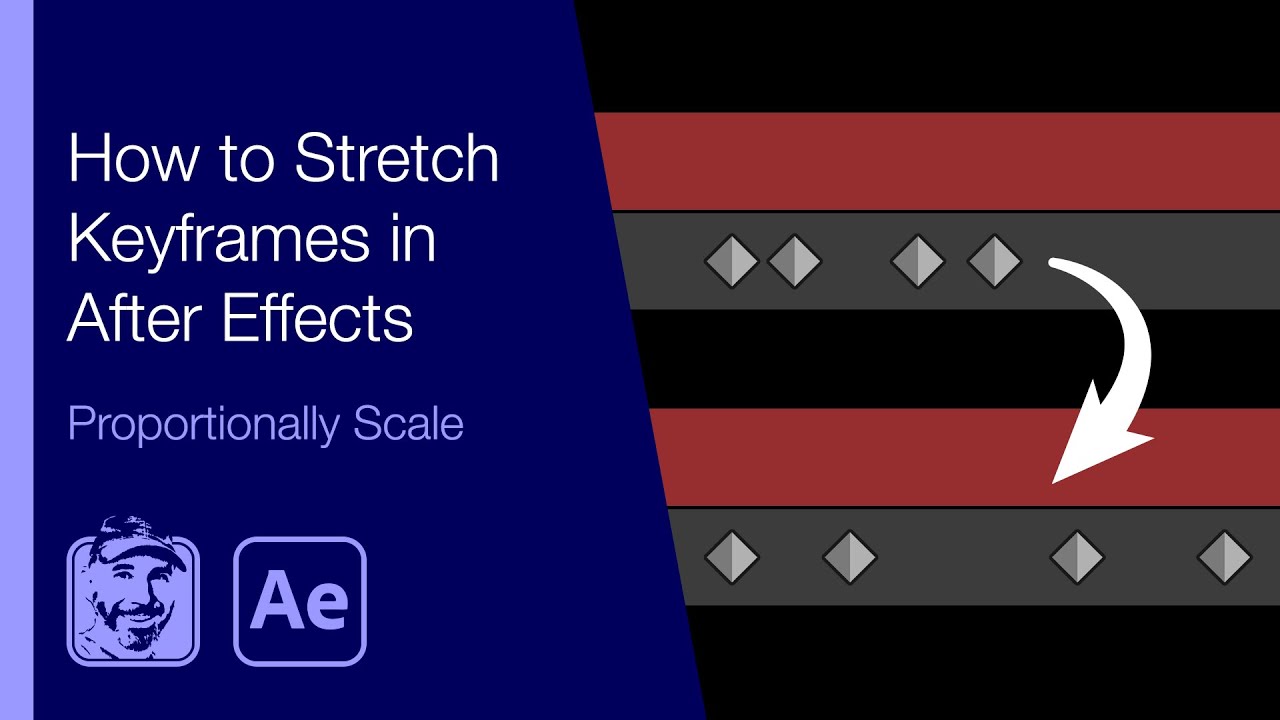 How to Stretch Keyframes in After Effects (Proportionally Scale)