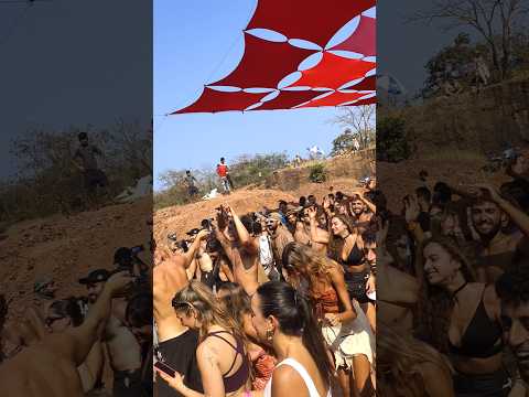 Best Goa party at Mandrem Jungle #psytrance #rave #trance #music #festival #psychedelic #dance #girl