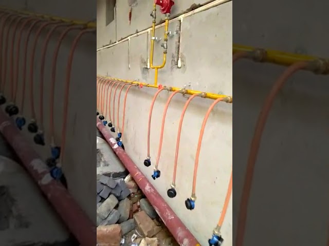 LPG Manifold And Pipe Line Installation - LPG Pipe Line Installation ...
