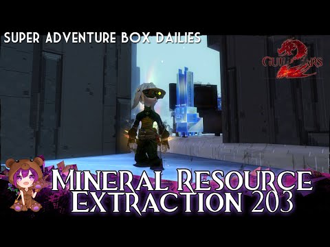 GW2 SAB Daily Mineral Resource Extraction 203 (Bauble Chest Dig Sites)