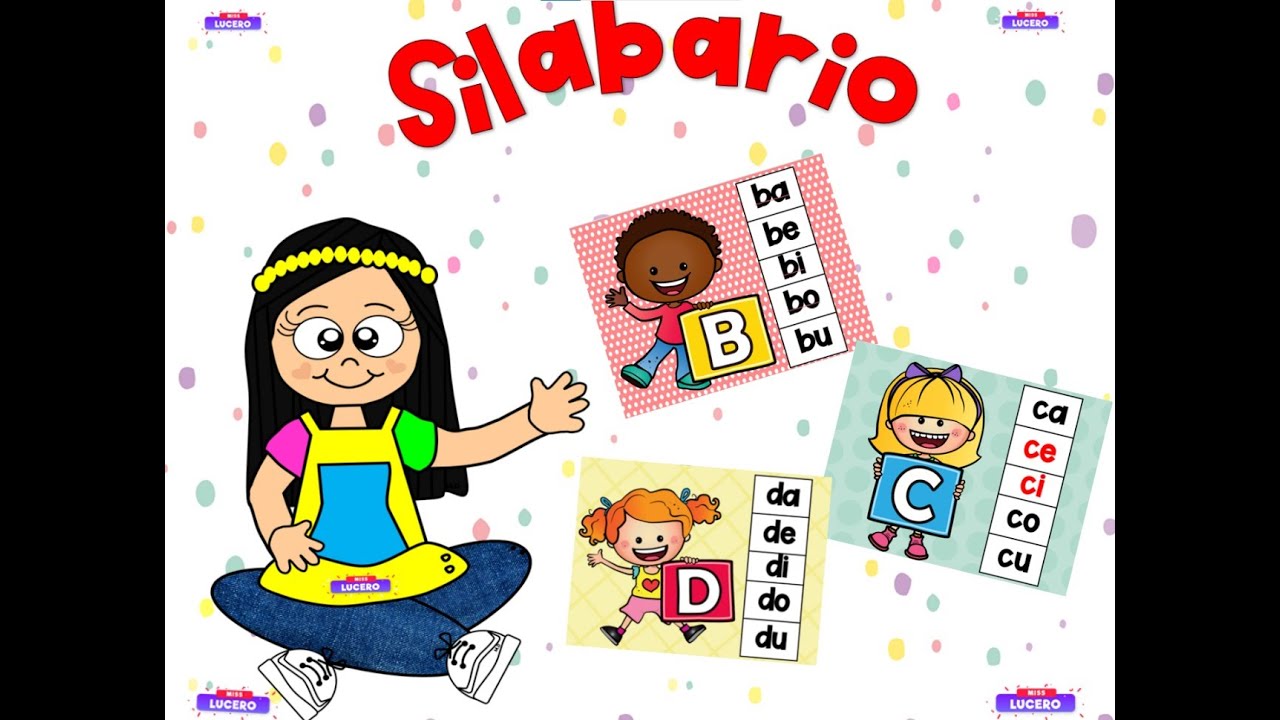 SILABARIO | Miss Lucero - MATERIAL IMPRIMIBLE