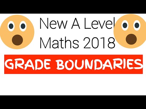 AQA New A Level Maths Year 1  2018 Grade Boundaries - WHAT!?!?