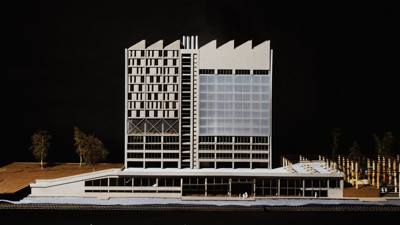 Architecture model making | 4 DAYS IN A ROW TIMELAPSE