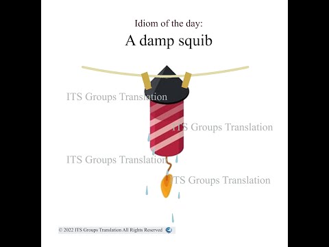 Idiom of the day: A damp squib