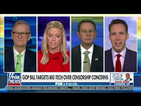 Senator Josh Hawley talks Big Tech censorship with Fox & Friends