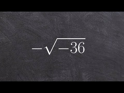 Tutorial - How to simplify the square root of a negative square number using imaginary unit i ex 8