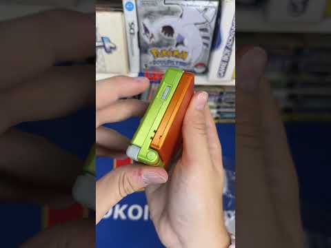 Unboxing an Orange and Green GBA SP #Nintendo #gbasp #shorts