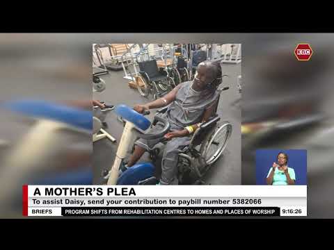 Medical Appeal: Daisy Sergon, burdened with an over Sh 6M medical bill