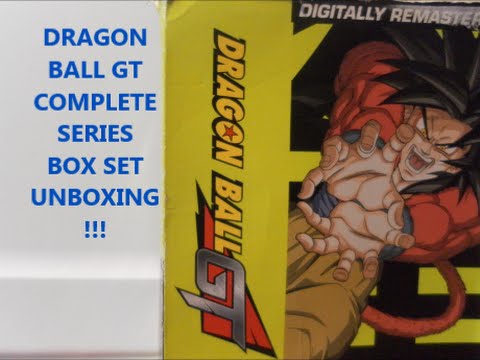 DBGT Complete Series DVD Unboxing!!!