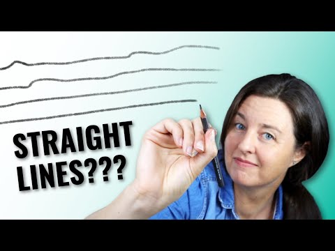 How To Draw Straight Lines Freehand: Three Exercises To Correct Your Wonky Lines!