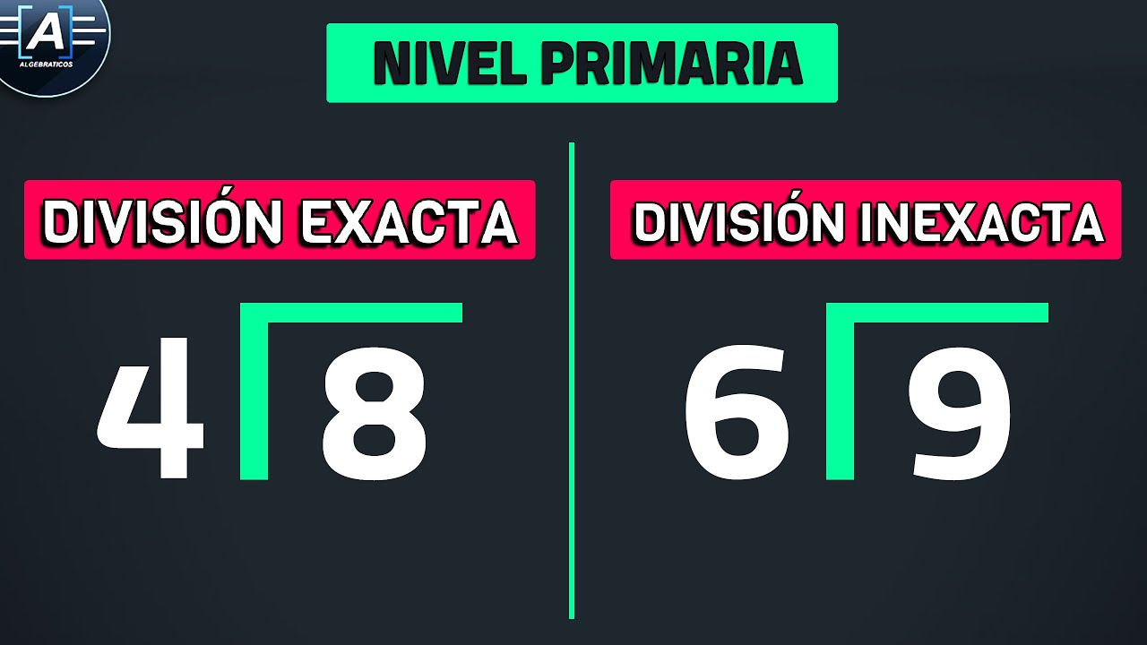 🛑EXACT AND INEXACT DIVISION - Exact and inexact (or whole) divisions