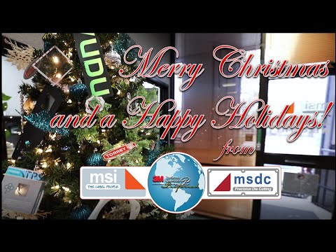 Merry Christmas and a Happy Holidays from MSI & MSDC