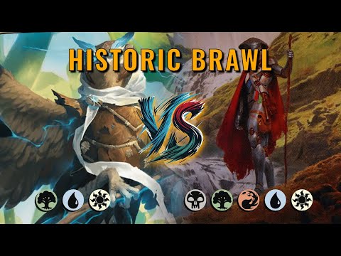 MTG Historic Brawl - Derevi, Empyrial Tactician by saitama VS Golos, Tireless Pilgrim by Mtg Judg...
