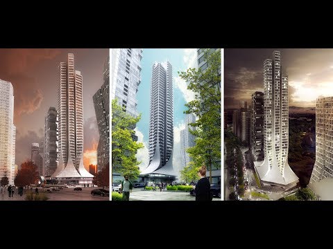 Zaha Hadid Architects Breaks Ground on Mexico City's Tallest Residential Building (4K)