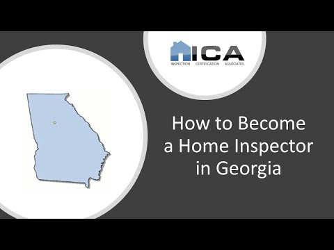 How to Become a Home Inspector in Georgia - Georgia Home Inspector License
