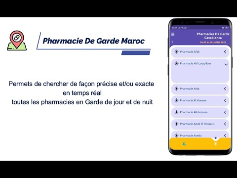 pharmacie de Garde Maroc -- صيدليات الحراسة بالمغرب