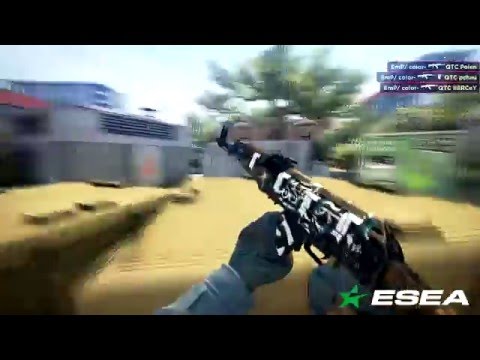 ESEA Main CS: GO Player Spotlight: Will to Win Color vs Quintic AK-47 Ace on de_overpass