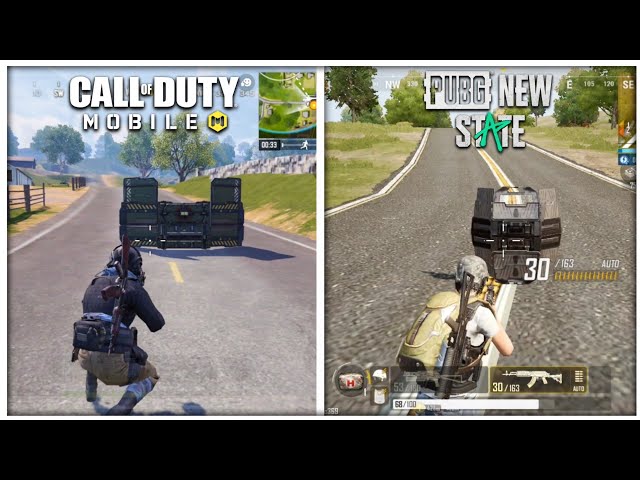 PUBG New State vs COD Mobile: How different are the two games on Android devices?