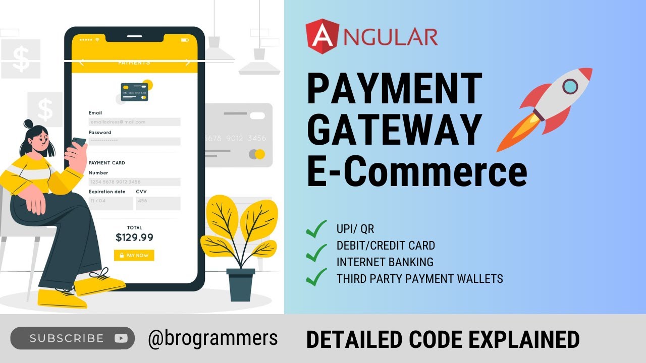 How to Integrate Payment gateway In Angular | Payment Gateway Example | Angular Online Payment