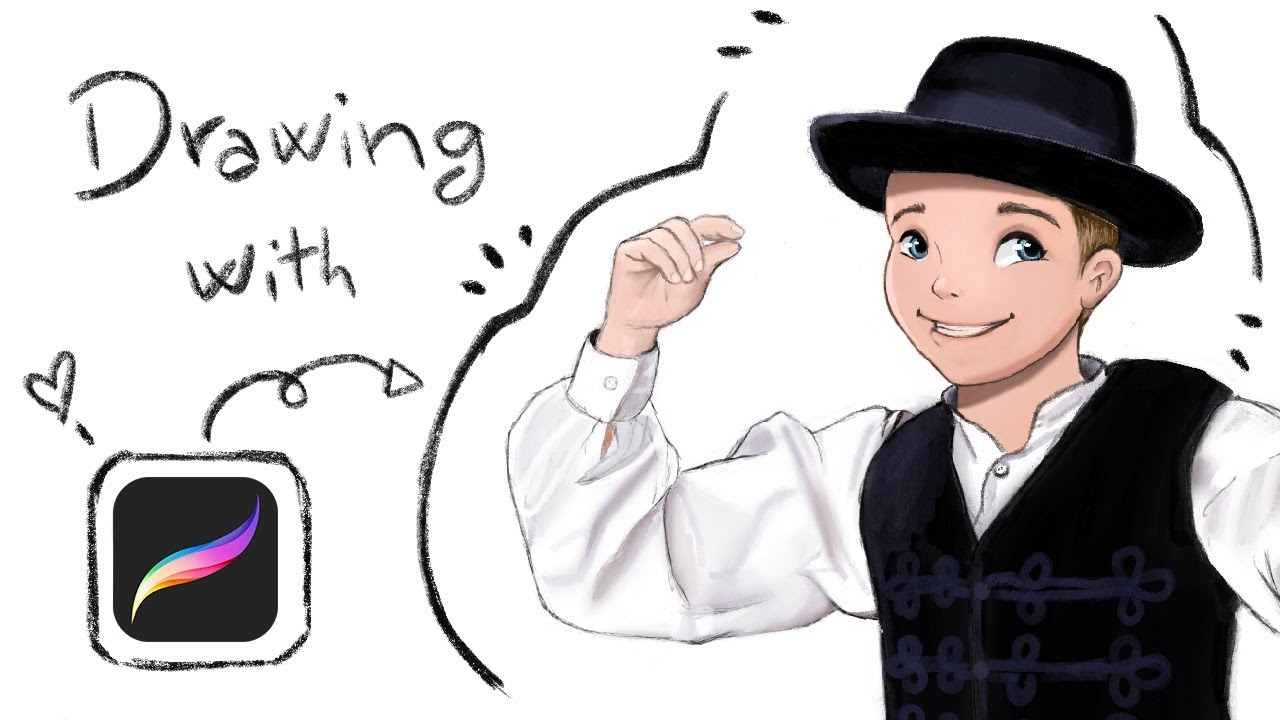 Drawing Process on Procreate / Speedpaint #002