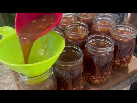 Easy Homemade Canned Baked Beans- Can With Me