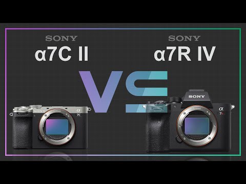 Sony alpha a7C II vs Sony alpha a7R IV