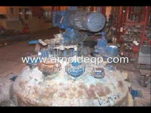 2,000 GALLON PFAUDLER GLASS LINED REACTOR -F/V - 100/150 PSI