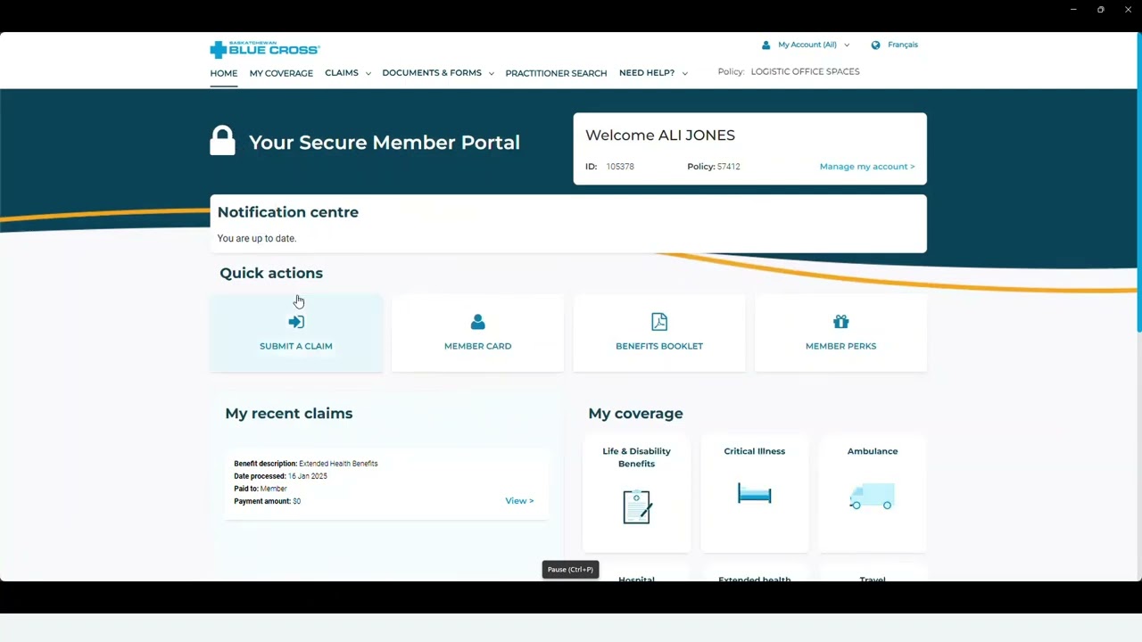 Plan Member Portal and App experience