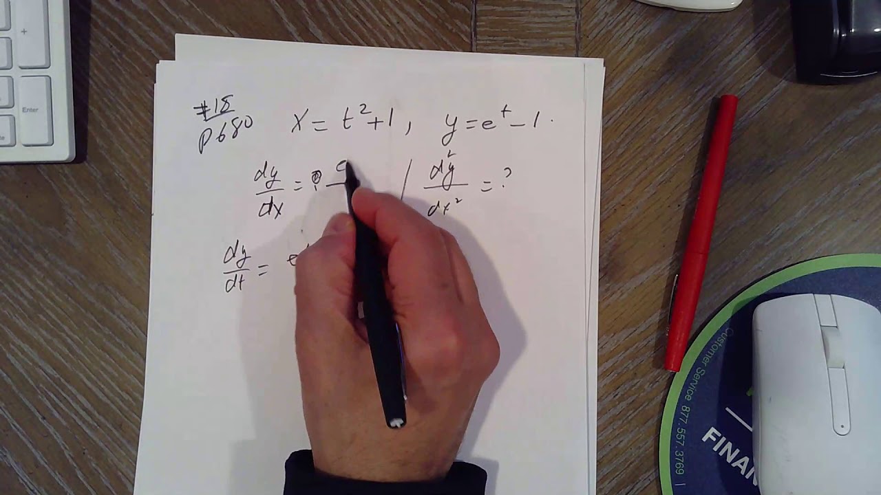 M1740 Sec  10 2 Calculus with parametric Curves