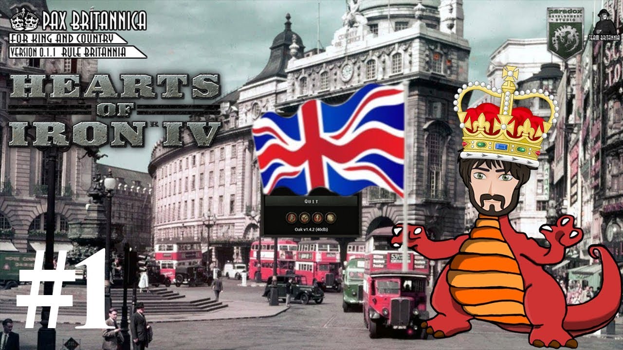 Rule Britannia! HOI4 Mod Spotlight: Pax Britannica #1