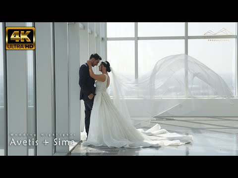 Avetis + Sima's Wedding 4K UHD Highlights at Metropol hall st Marys Church and Sky Studio Loft