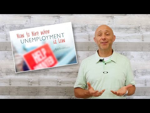 How to Hire when the Unemployment Rate is Low - ApplicantPro