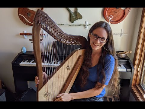 Marini Made Harps Double Strung 2021 Walnut | Reverb
