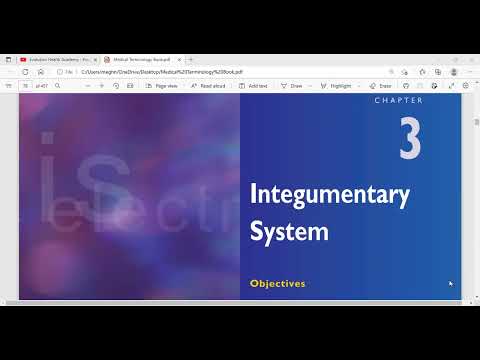 Medical Terminology Chapter 3 Integumentary system Dermatology Terminology