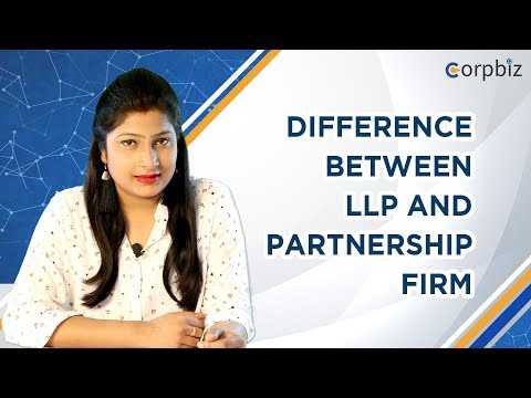 Difference between LLP and Partnership firm | LLP vs Partnership in Hindi - Corpbiz