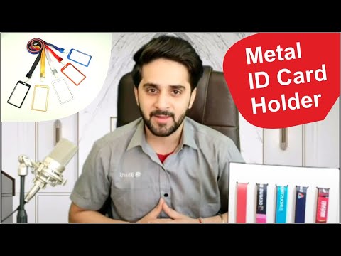 Metal ID Card Holders | Premium ID Card Set