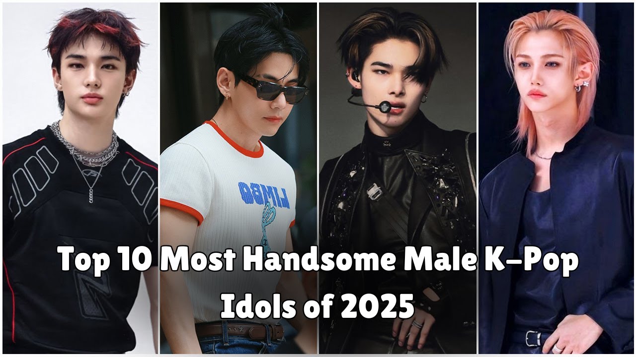 Top 10 Most Handsome Male K-Pop Idols of 2025