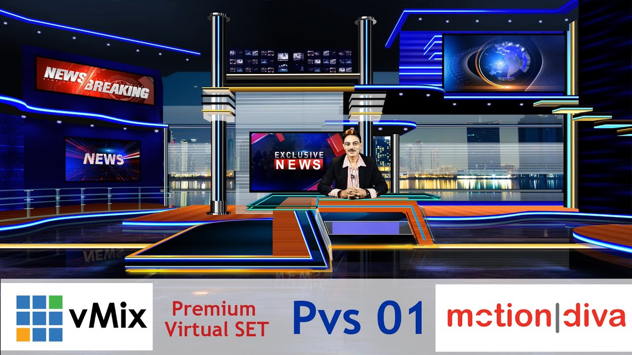 Vmix Premium Virtual Studio PVS01