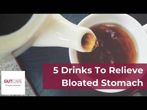 5 Drinks To Relieve Bloated Stomach | #GUTCAREShorts