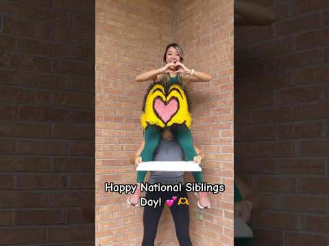 Happy National Siblings Day! 💕🫶 #sisters #bestie