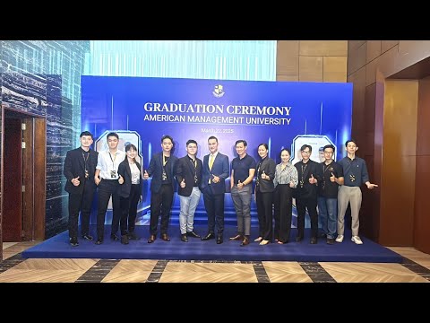 TC EVENT PRO - American Management University's Graduation Ceremony for Bachelor and Doctorate 2025