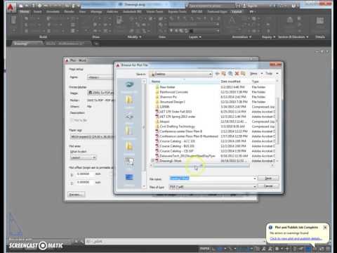 Tutorial - DWG to PDF