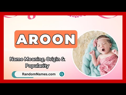Aroon - Baby Girl Name Meaning, Origin & Popularity - RandomNames.com