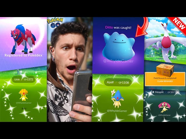 Can Ditto be shiny in Pokemon GO?