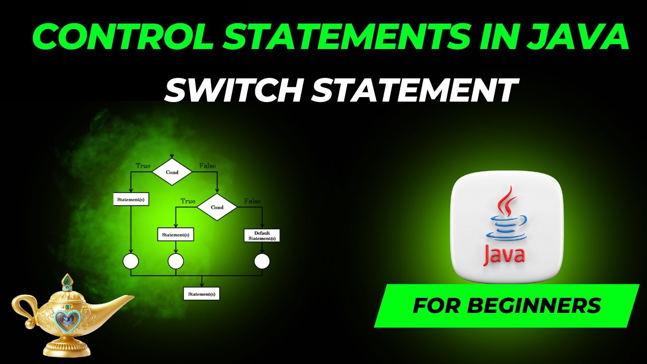 Control Statements In Java Programming | Switch Statement | Java Tutorial For Beginners - #09