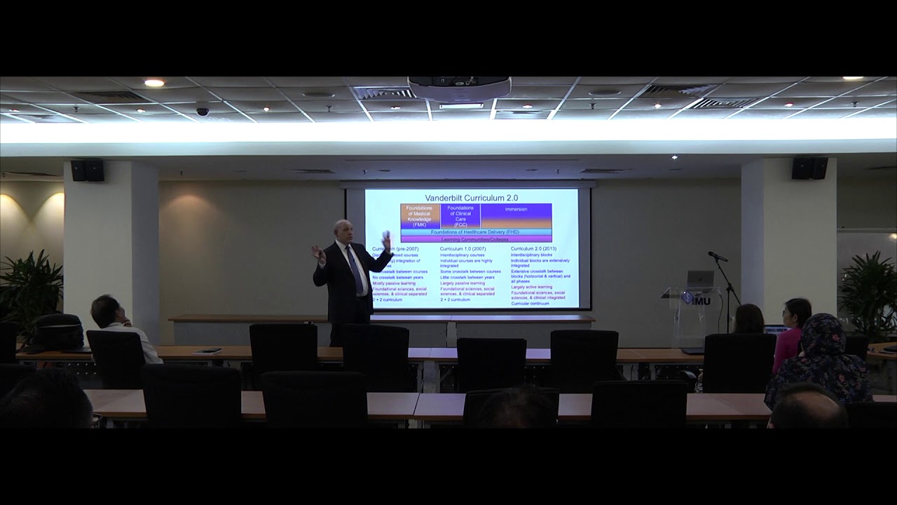 Integrating Foundational and Clinical Sciences Throughout the Medical Curriculum by Dr. Osheroff