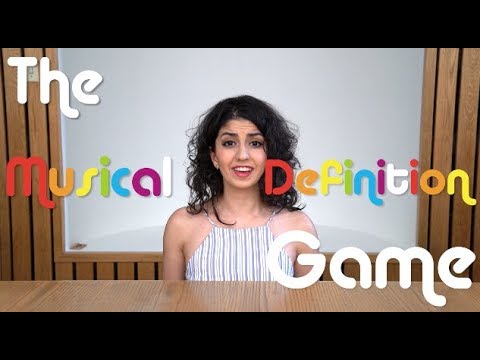 The Musical Definition Game : Joseph & the Amazing Technicolor Dreamcoat