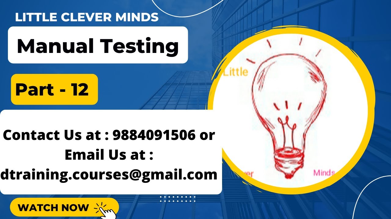 QA Manual Testing Course Part - 12